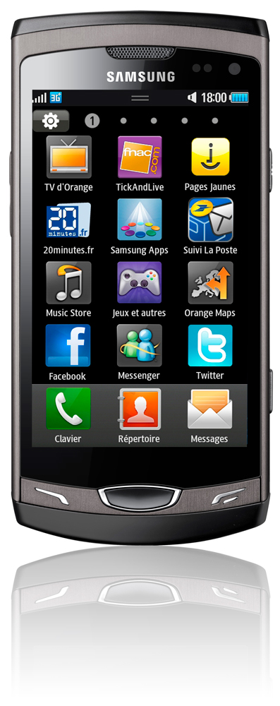 Samsung Wave II : prix, avis et démo - Orange pro